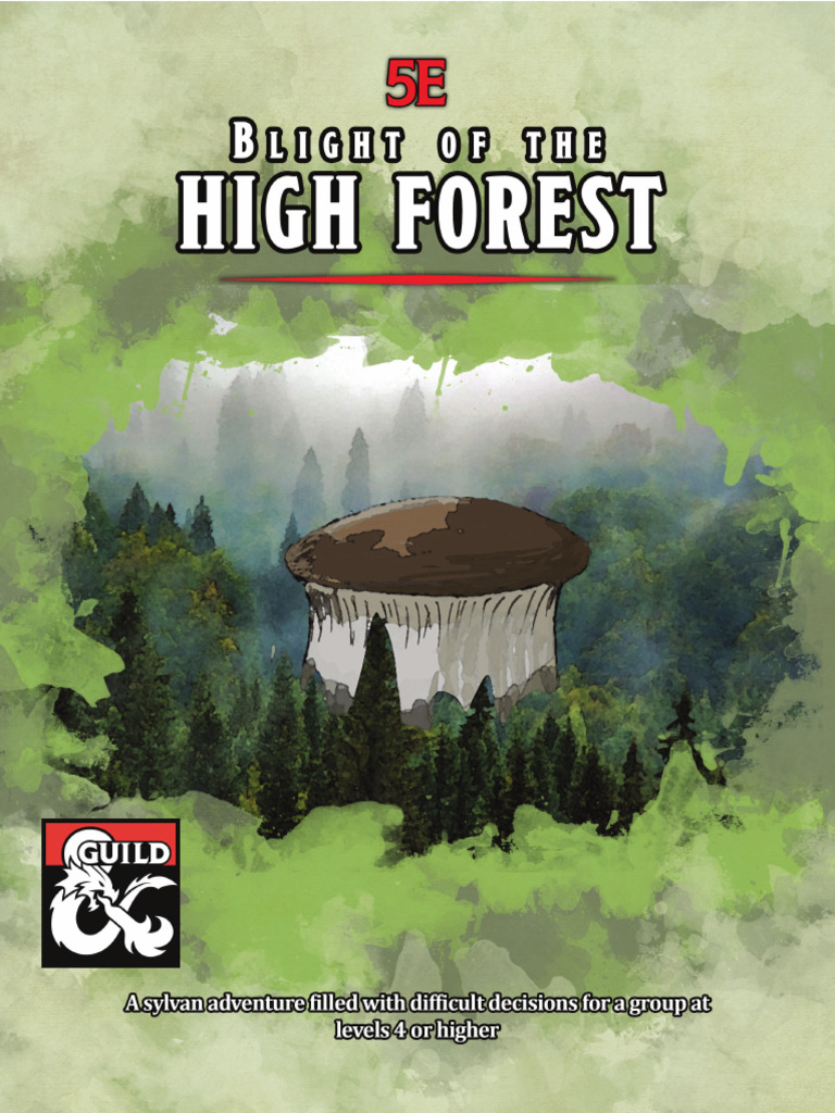 Blight of the High Forest Adventure | PDF | Elf (Dungeons & Dragons ...