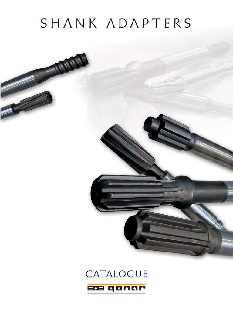 Shank Adapters | PDF | Engineering | Production And Manufacturing