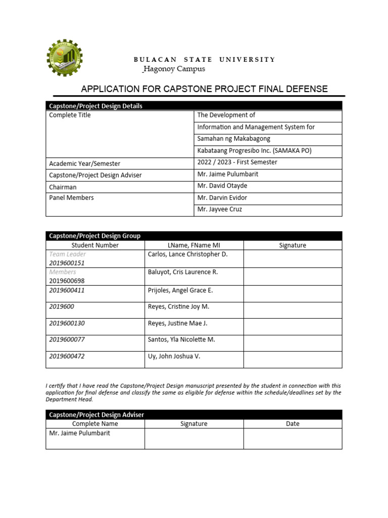 Approval Sheets | PDF
