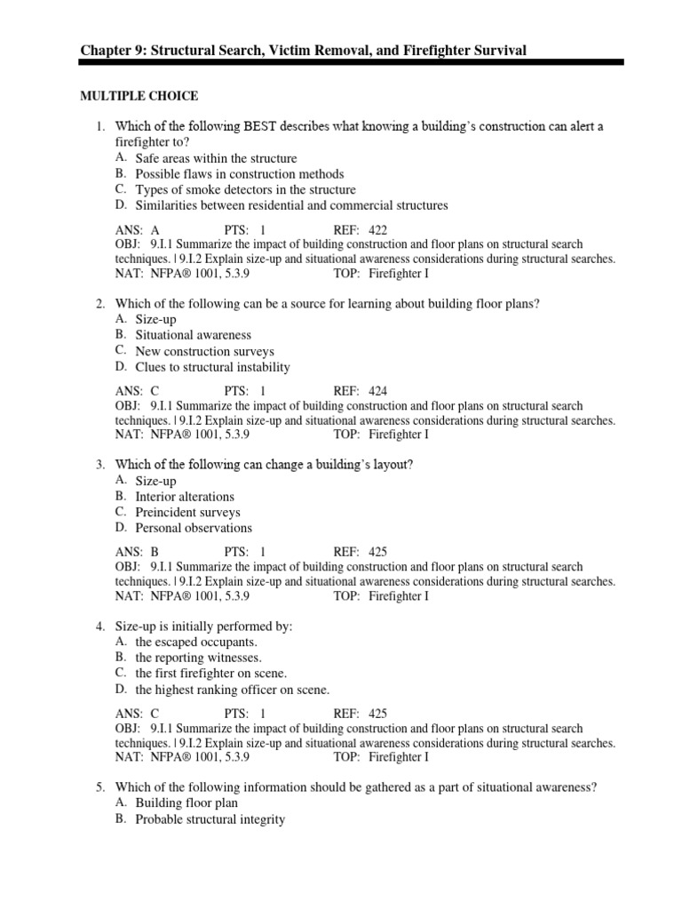 Essentials of Fire Fighting and Fire Department Operations 6th Edition ...