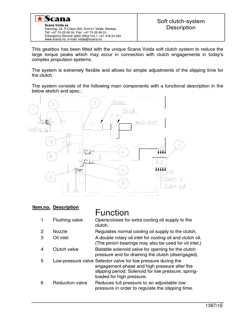 09-Soft Clutch-System Description | PDF | Clutch | Valve