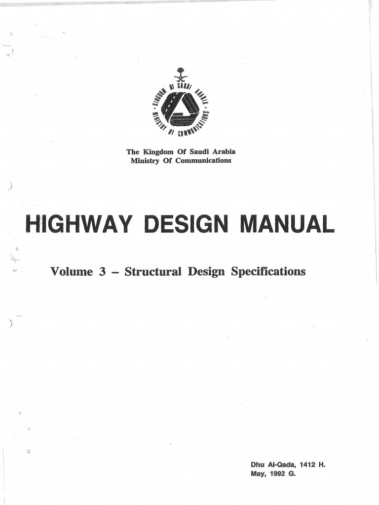 Highway Design Manual Volume III | PDF | Buoyancy | Porosity