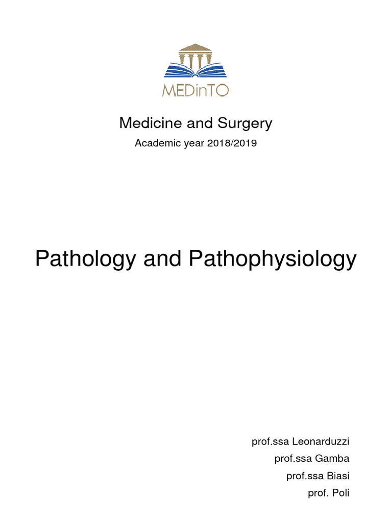 Pathology and Pathophysiology ALL+QUIZ | PDF | Lipoprotein | Cholesterol