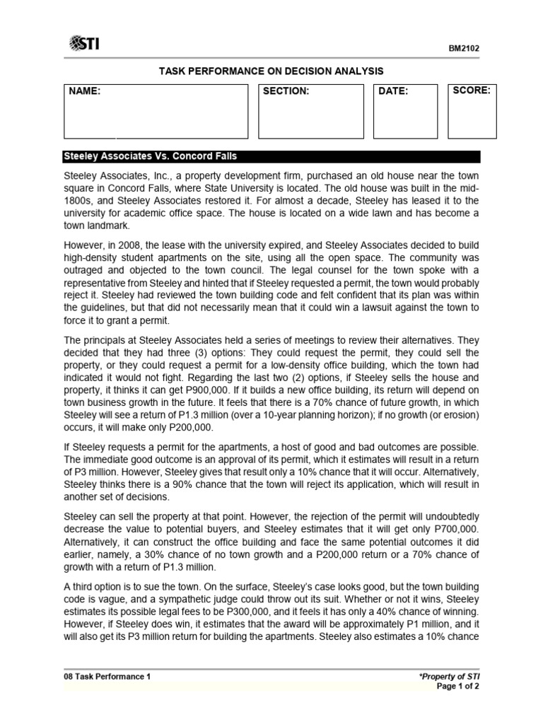 08 Task Performance 1 | PDF