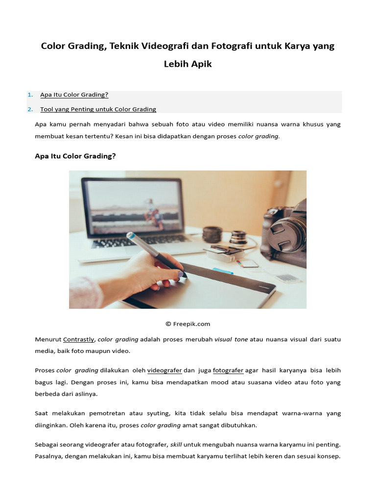 3 - Color Grading | PDF