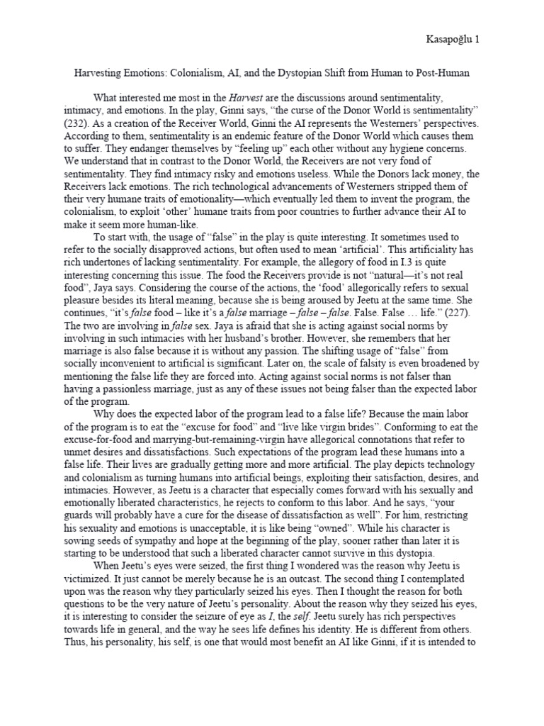 Harvesting Emotions Colonialism AI and T | PDF | Intelligence (AI ...