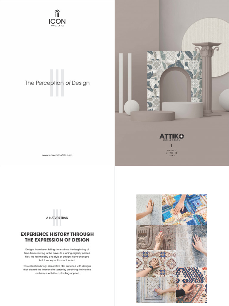 Icon Tiles: ATTIKO Collection Overview | PDF | Tile | Materials