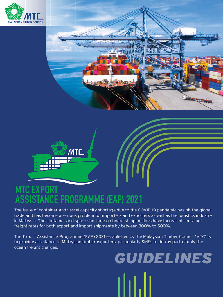 MTC EAP 2021 Application Form and Guidelines Revised | Download Free ...