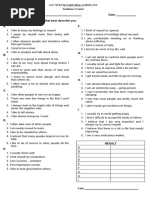 Beck's Depression Inventory (BDI-II) | PDF | Psychology