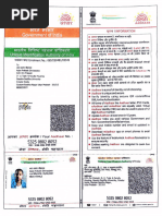 Self Attested Aadhar Card | PDF | Identity Document | Computer Security