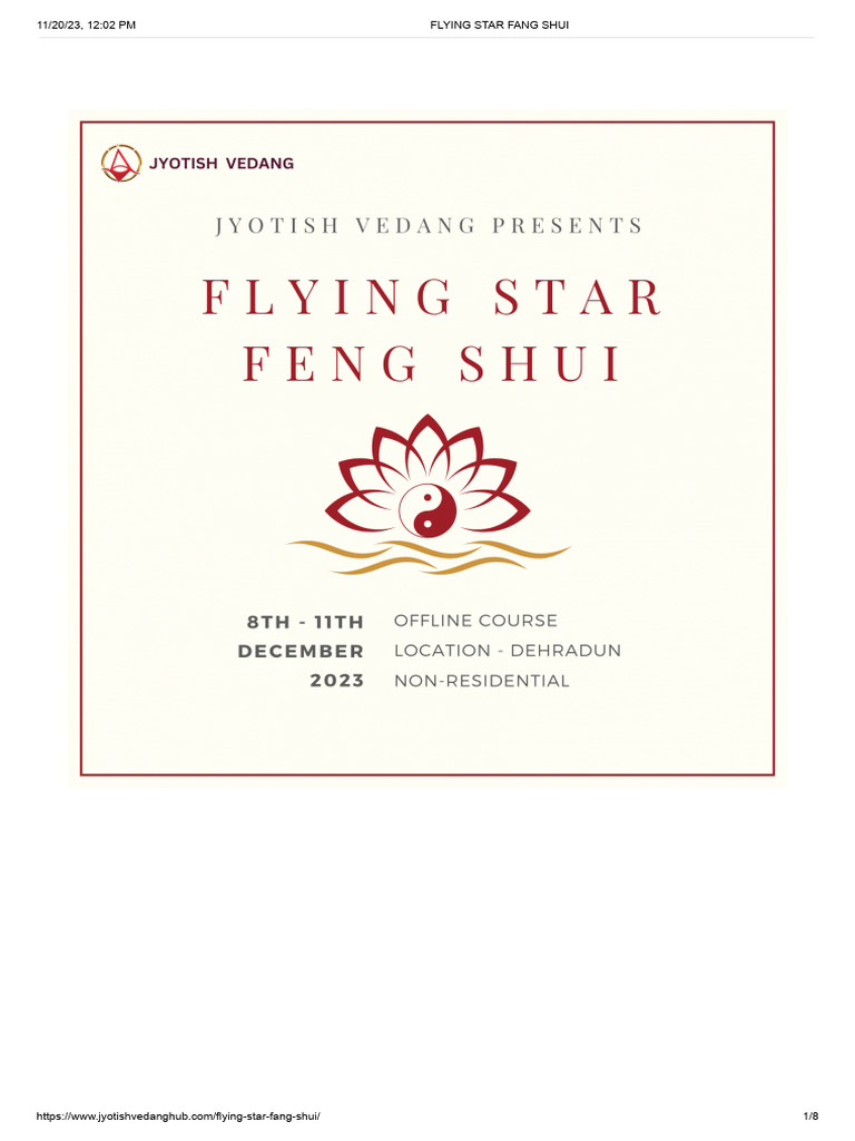 Flying Star Fang Shui | PDF