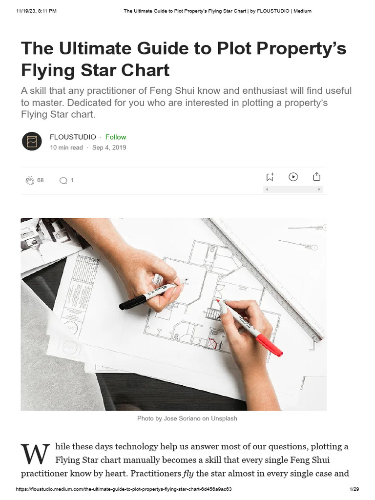 Mastering Flying Star Charts in Feng Shui | PDF | Yin And Yang