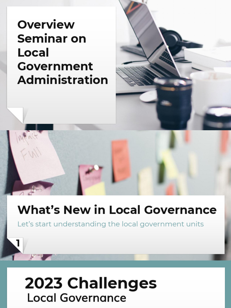 Overview_Local_Government_Administration | PDF | Governance ...