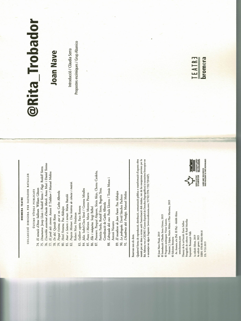 @rita Trobador | PDF