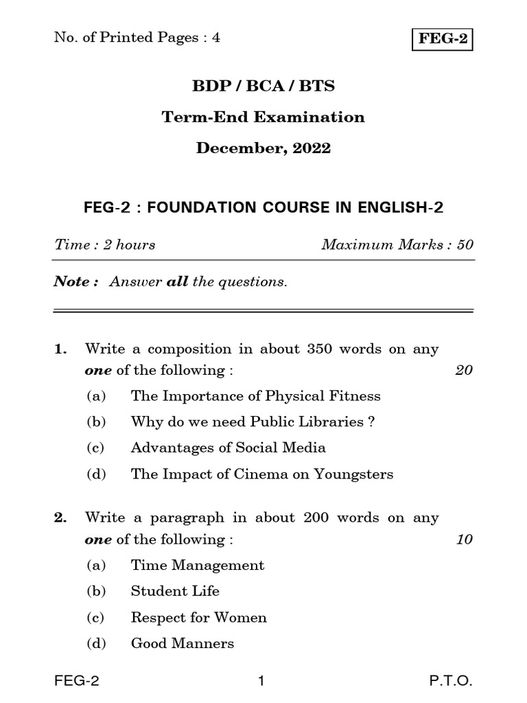 Feg 2 | PDF