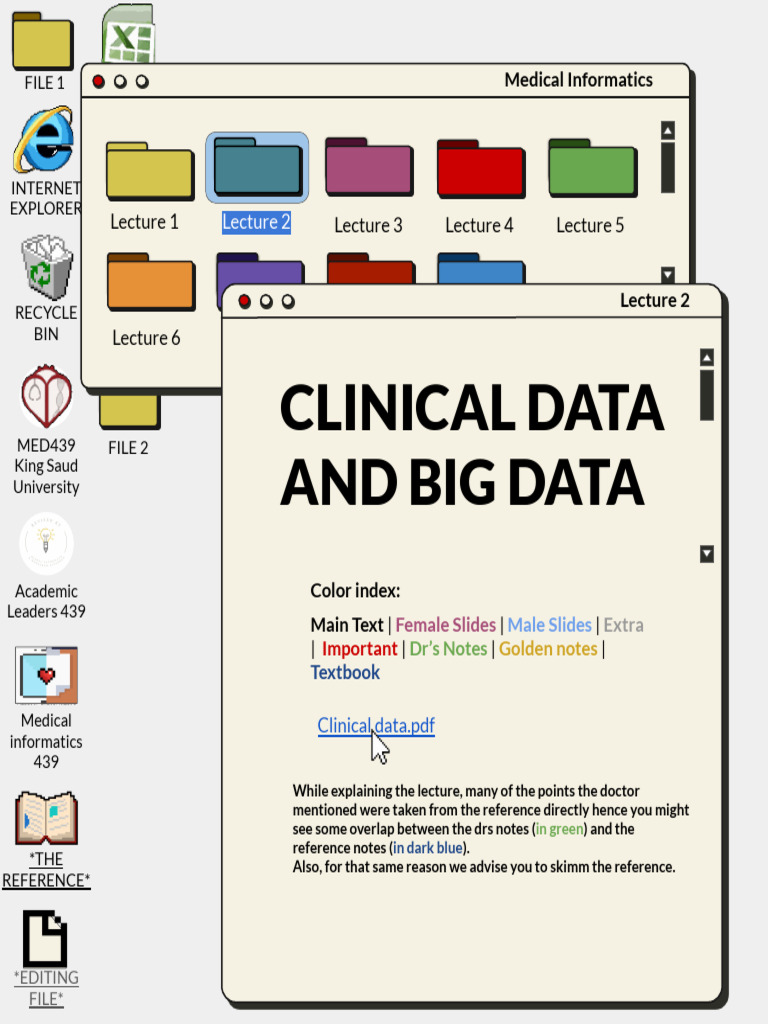 2-Clinical Data and Big Data | Download Free PDF | Electronic Health Record | Information