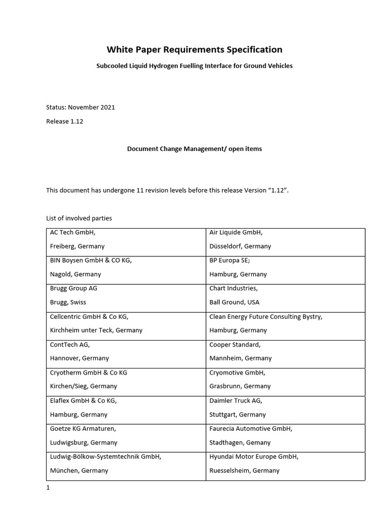 CEP WhitePaper sLH2-Interface-Specification Release1.12-Min | PDF ...