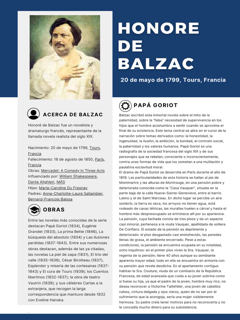 Juliana | PDF | Honoré De Balzac | Trabajos