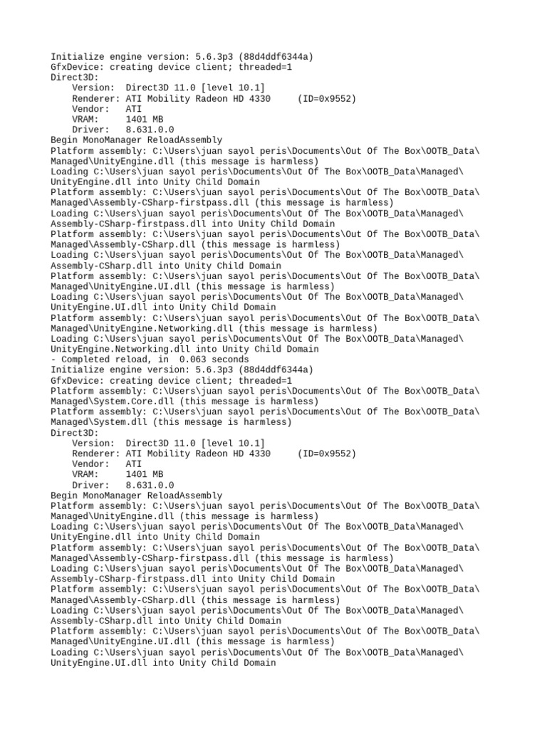 Output Log | PDF | Operating System Families | Computing Platforms