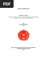 Format Proposal BIMA | PDF