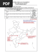 Class 10 SST Map Work Guide | PDF