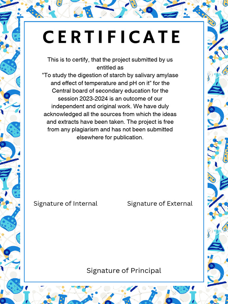 Blue Simple Illustration Science and Research Stationery A4 Page Border ...