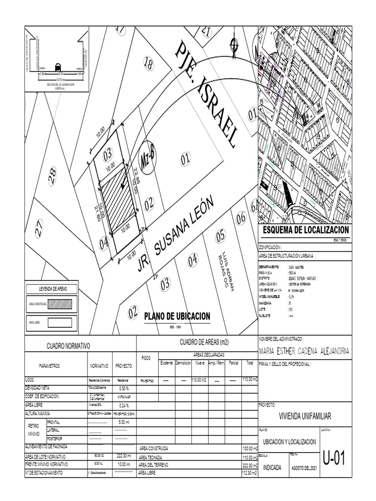 Plano de Ubicacion de Moyobamba-Layout1 | PDF