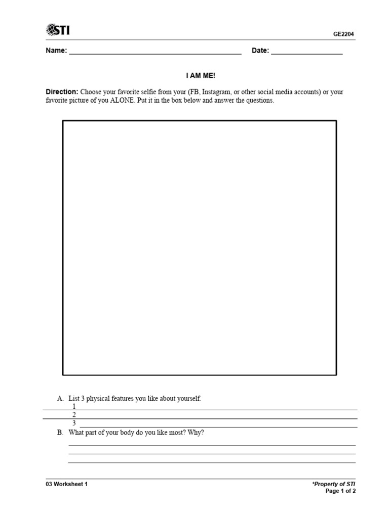 I Am Me - Act 1 | PDF