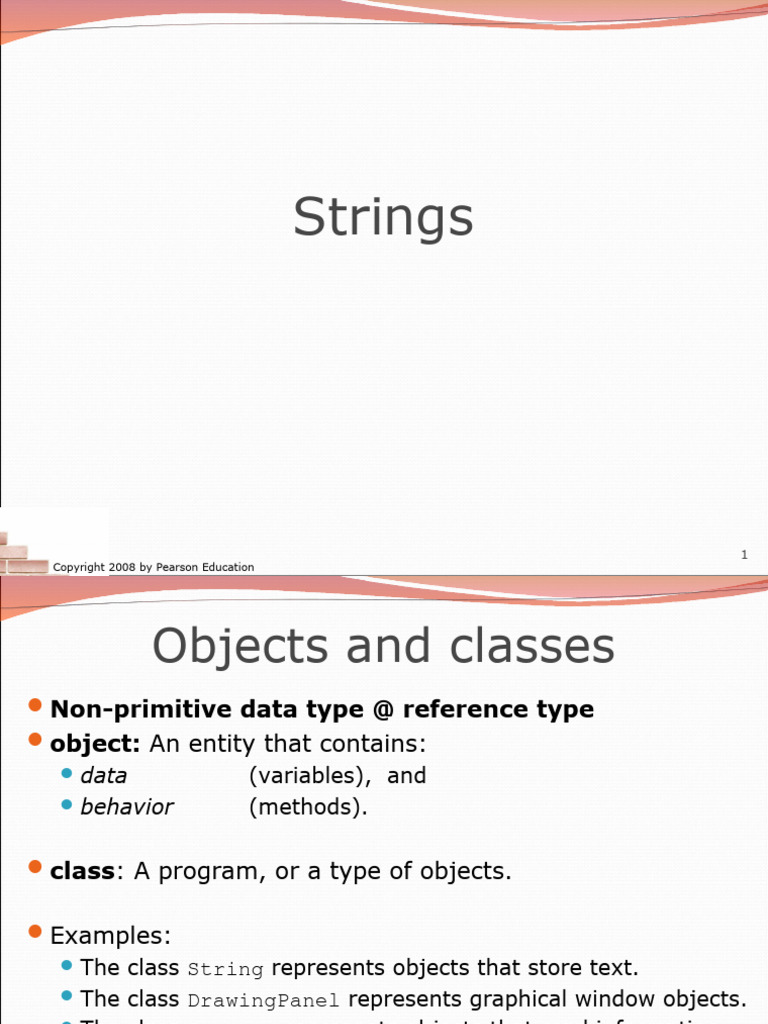 Lecture String | PDF | String (Computer Science) | Parameter (Computer ... Lecture String | PDF | String (Computer Science) | Parameter (Computer ...