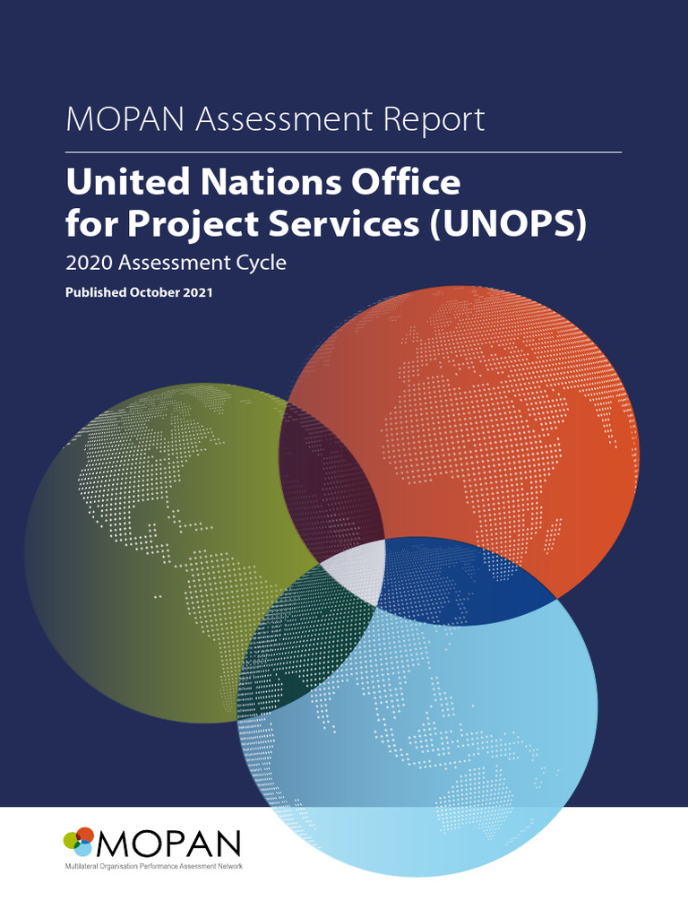 MOPAN 2020 UNOPS Report (Web-1) | PDF | Performance Indicator | Risk