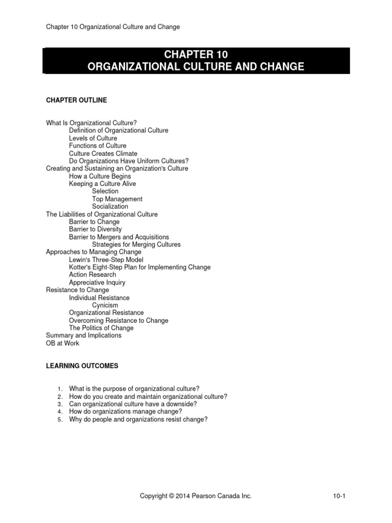 Fundamentals of Organizational Behaviour Canadian 5th Edition Langton ... Fundamentals of Organizational Behaviour Canadian 5th Edition Langton ...