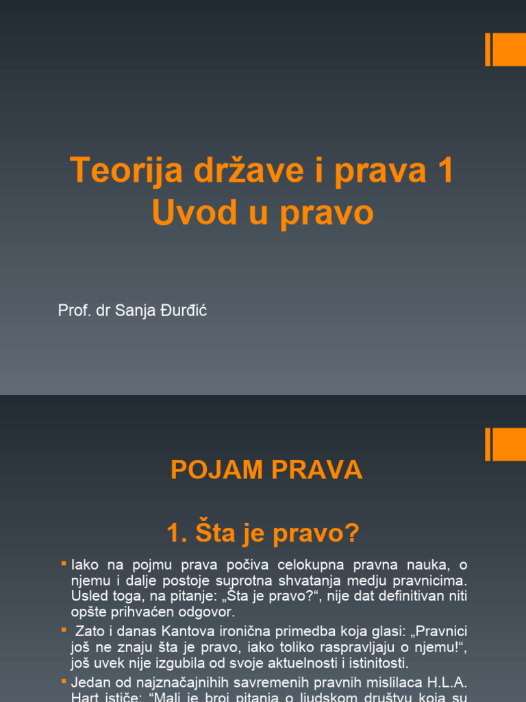 Pojam Prava | PDF