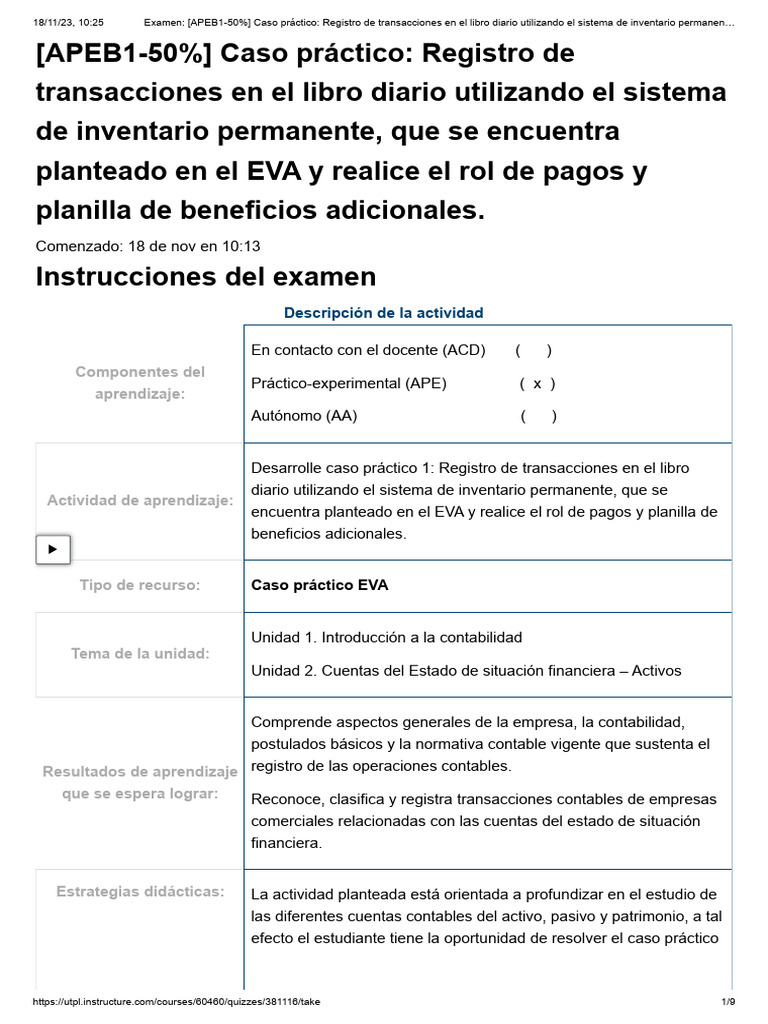 Caso Pract 1 Bi Fundamentos de Conta | PDF | Contabilidad | Impuesto al valor agregado