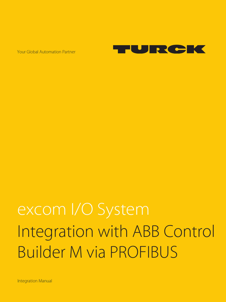 Excom I/O System: Integration With ABB Control Builder M Via PROFIBUS | Download Free PDF ...