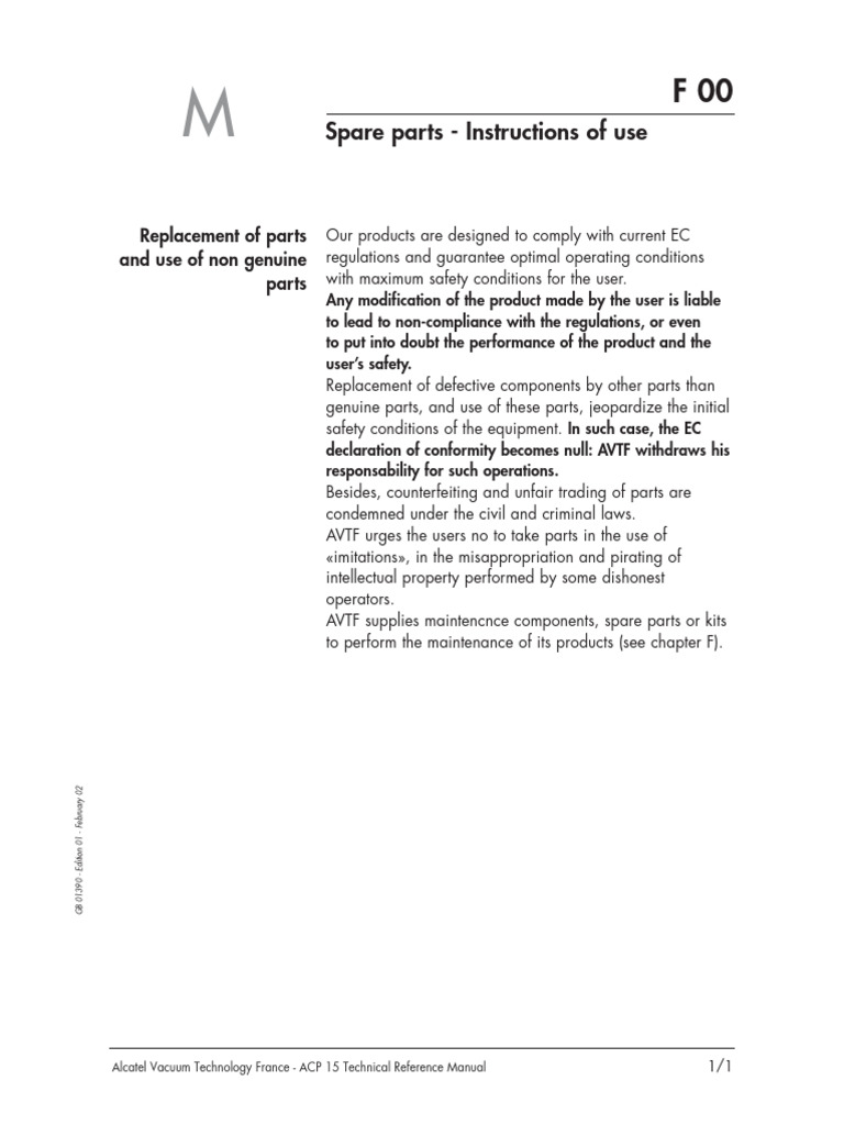 Complete Manual ACP 28 40 PGS 69-136 | PDF