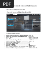Controles de Teclado no Flight Simulator 2020 | PDF | Botão Ctrl | Aileron