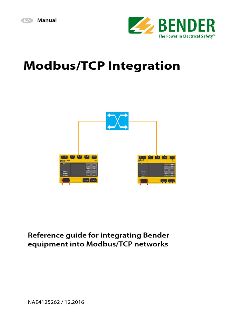 Modbus-TCP-Int Manual NAE4125262 | PDF | Computer Network | Ac Power