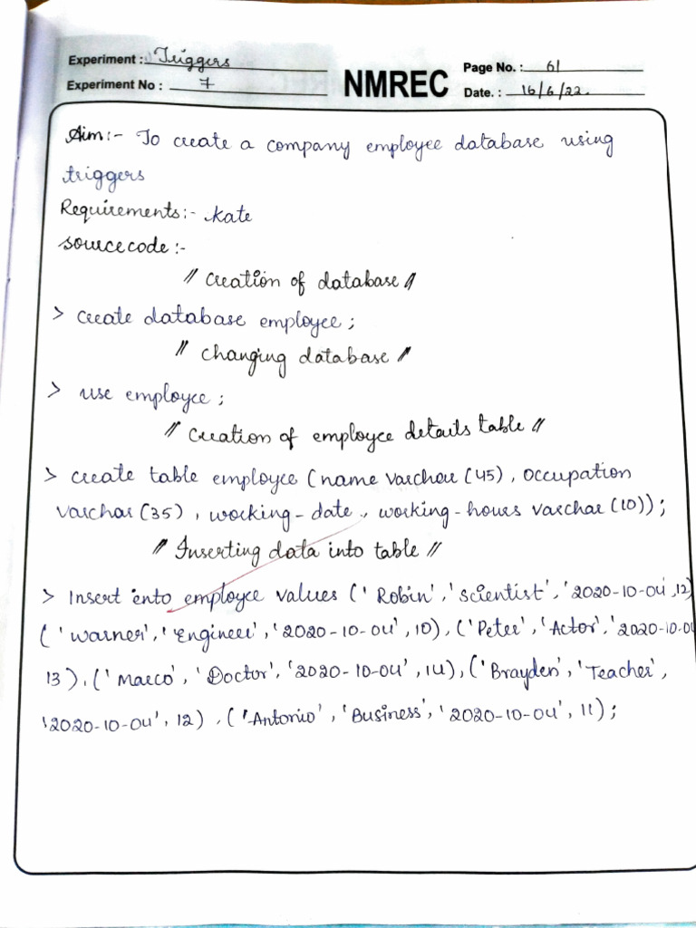 Dbms Record Download Free Pdf Data Management Application Software