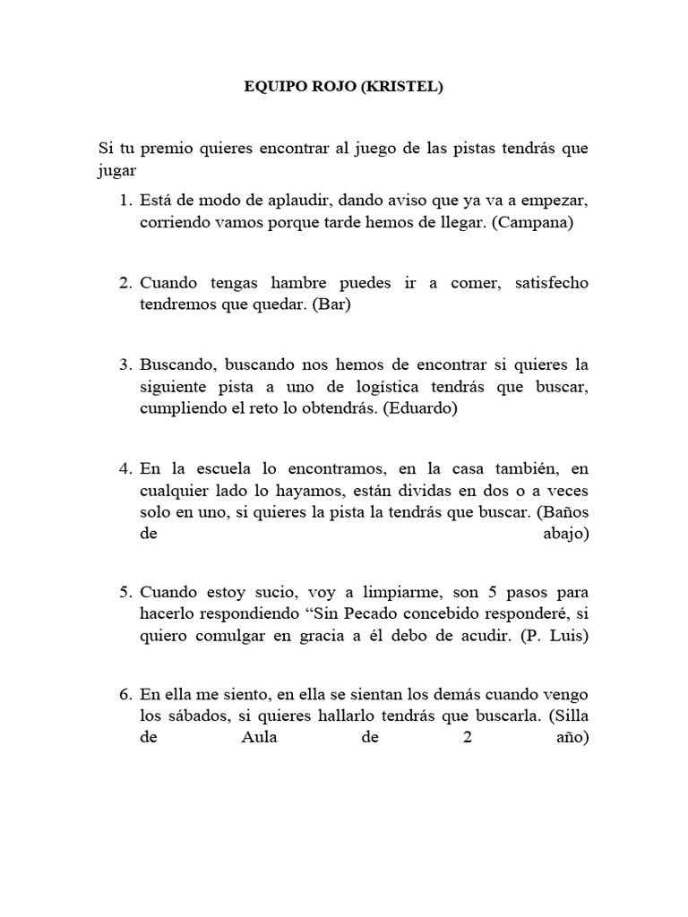 Busqueda Del Tesoro | PDF | eucaristía