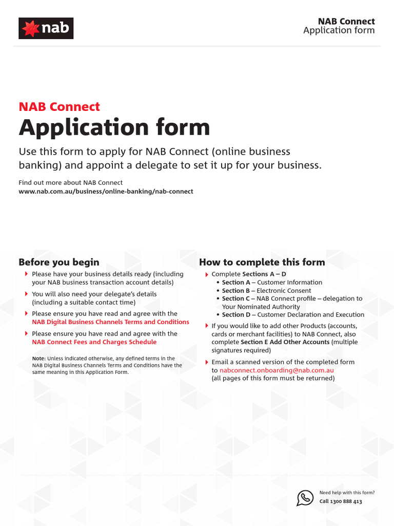 Nabconnect Application Shortform 2 | PDF | Business | Service Industries