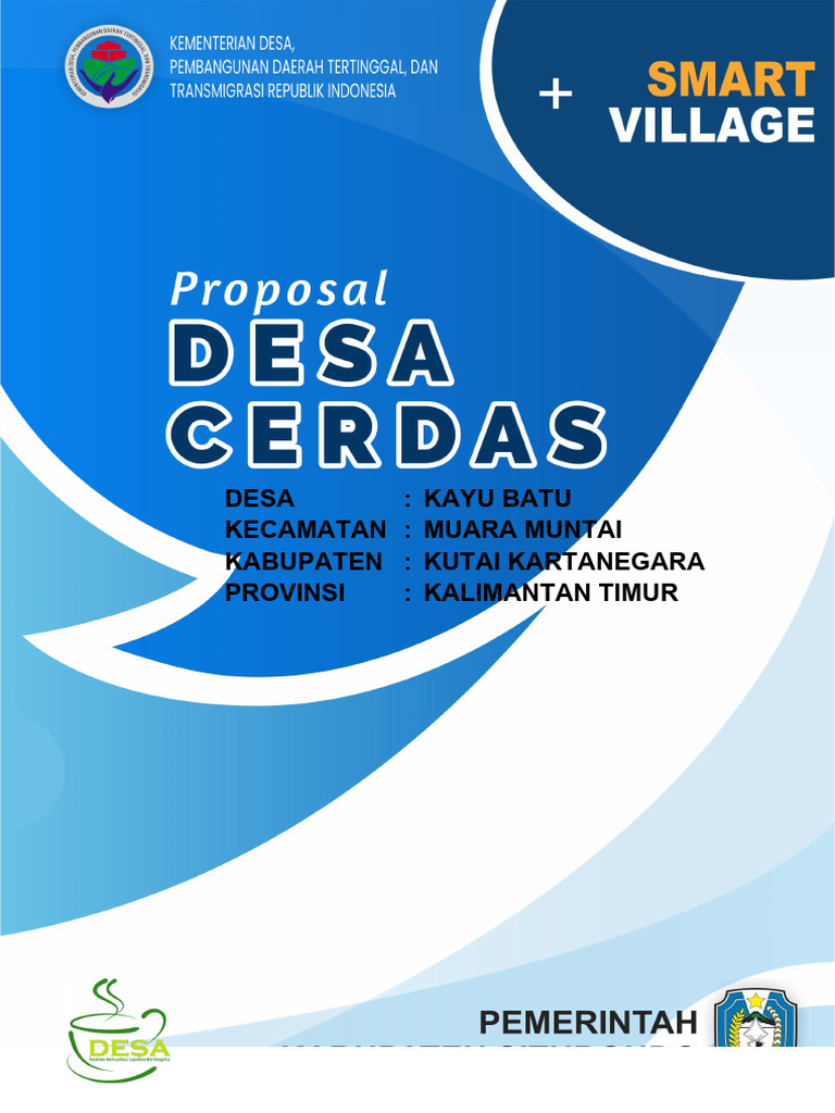 Contoh Proposal Desa Cerdas - Cipta Desa | PDF