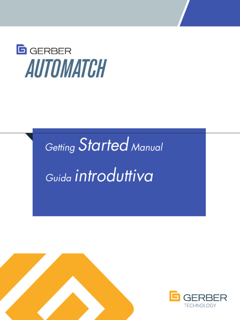 Auto Match Getting Started Manual | PDF