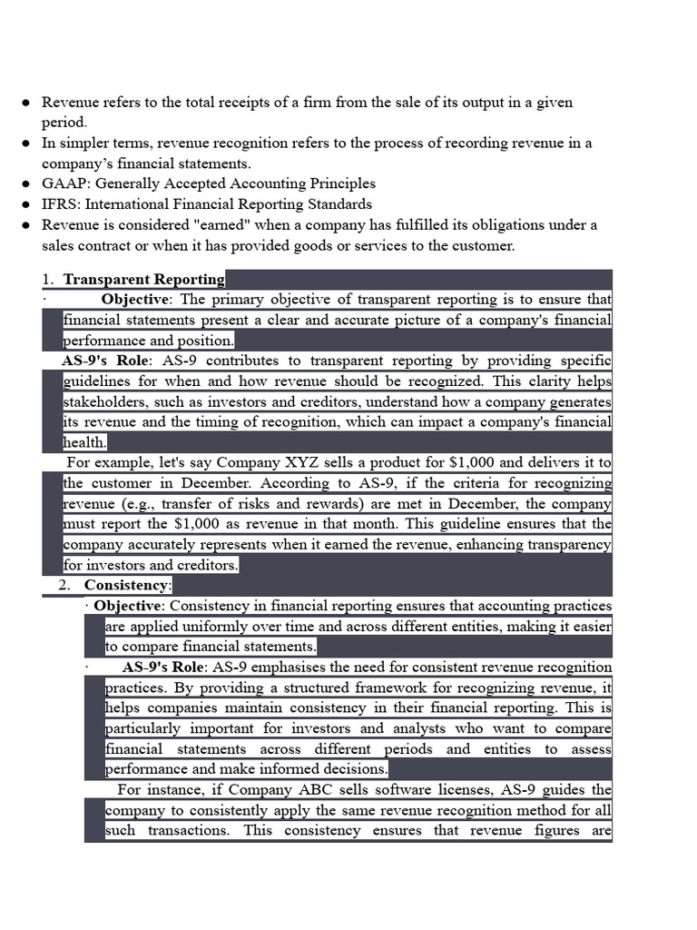 Fa Presentation | PDF | Revenue | Money