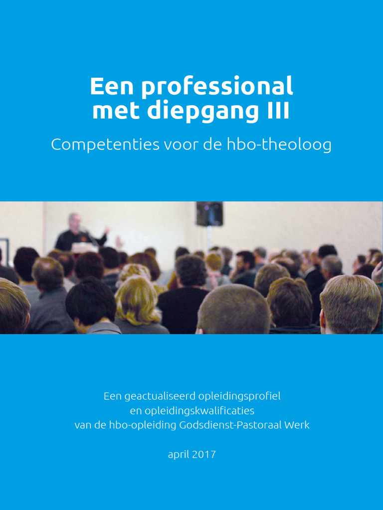 Professional Met Diepgang III (April 2017 Definitief) | PDF