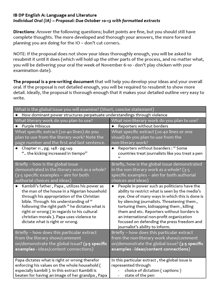 (Dana Aella Irene Elimbi Ebele) IO Proposal With Formatted Extracts | PDF