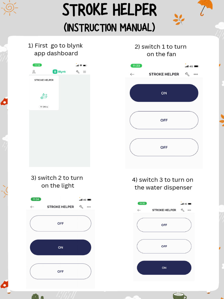Instruction Manual Stroke Helper | PDF