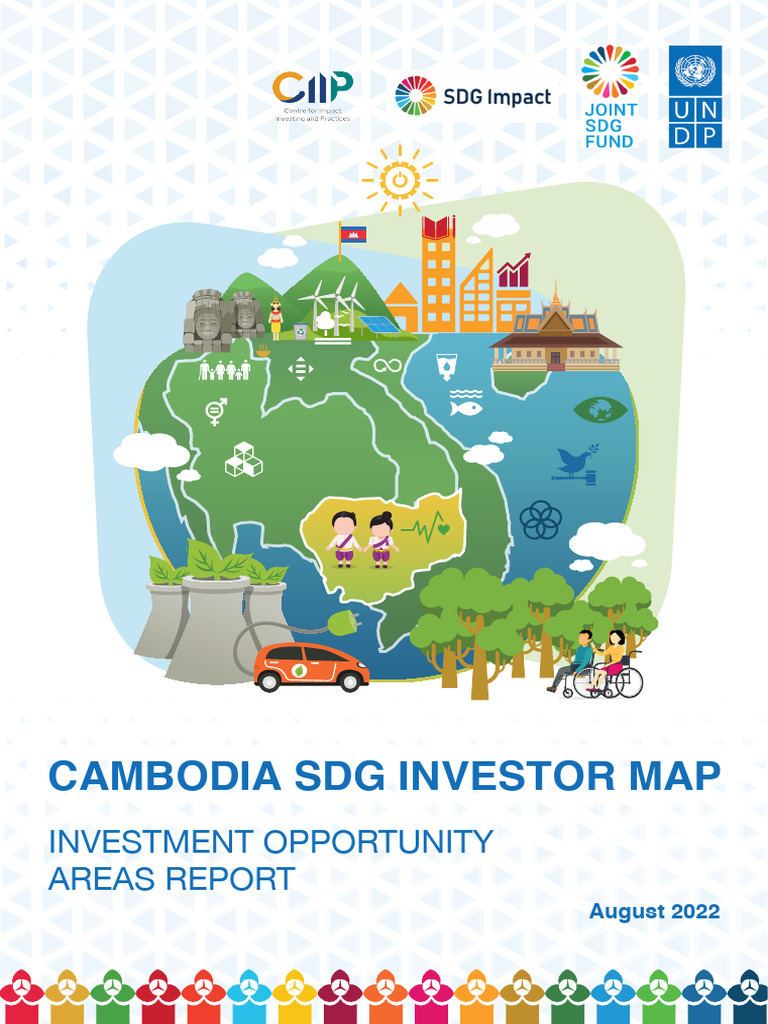 SDG Investor Map - Investment Opportunity Areas Report - The Completed Finalized Cover and ...