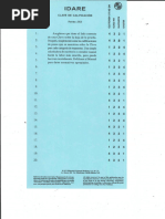 Evaluacion Cognitiva Montreal-MoCA-Test-Spanish | PDF