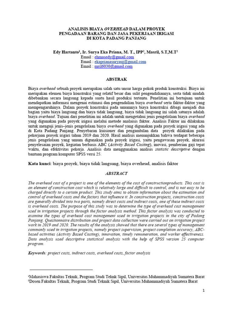 31 - Edy Hartanto, Surya Eka Priana, Masril | PDF | Bisnis