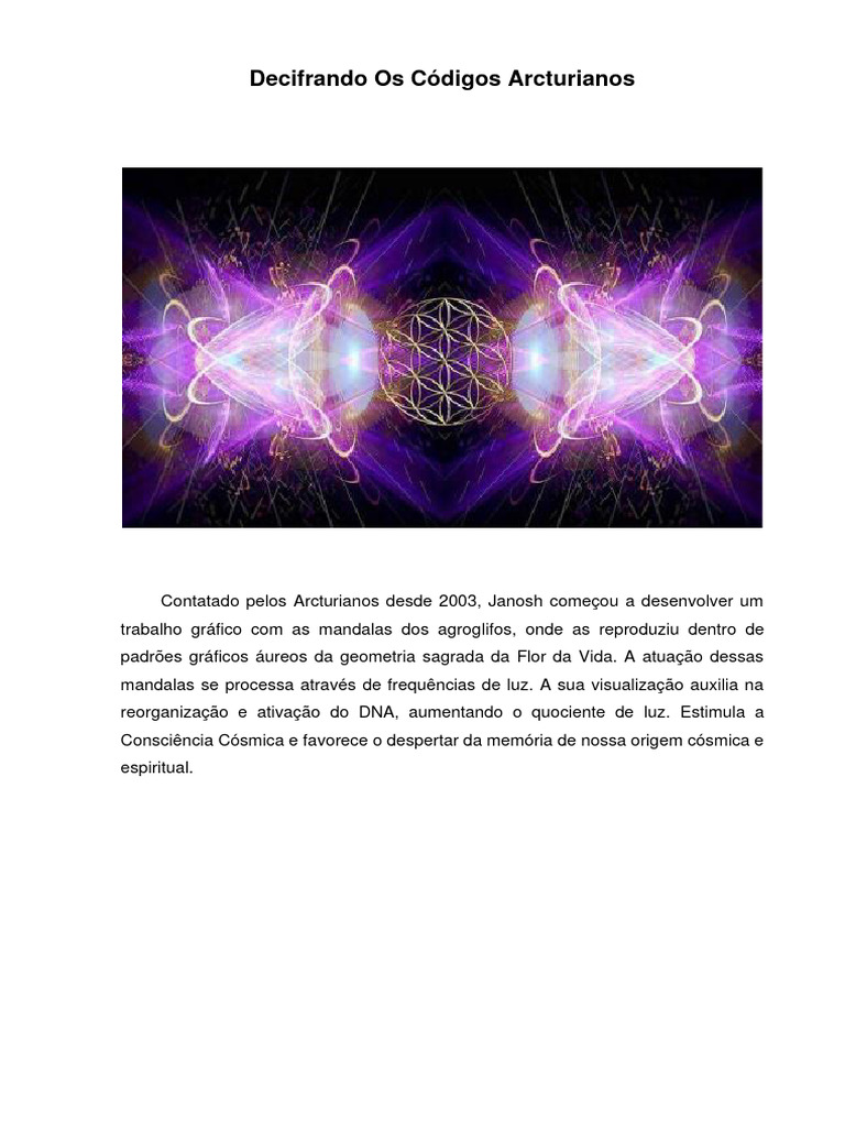 Book Dos Códigos Arcturianos | PDF